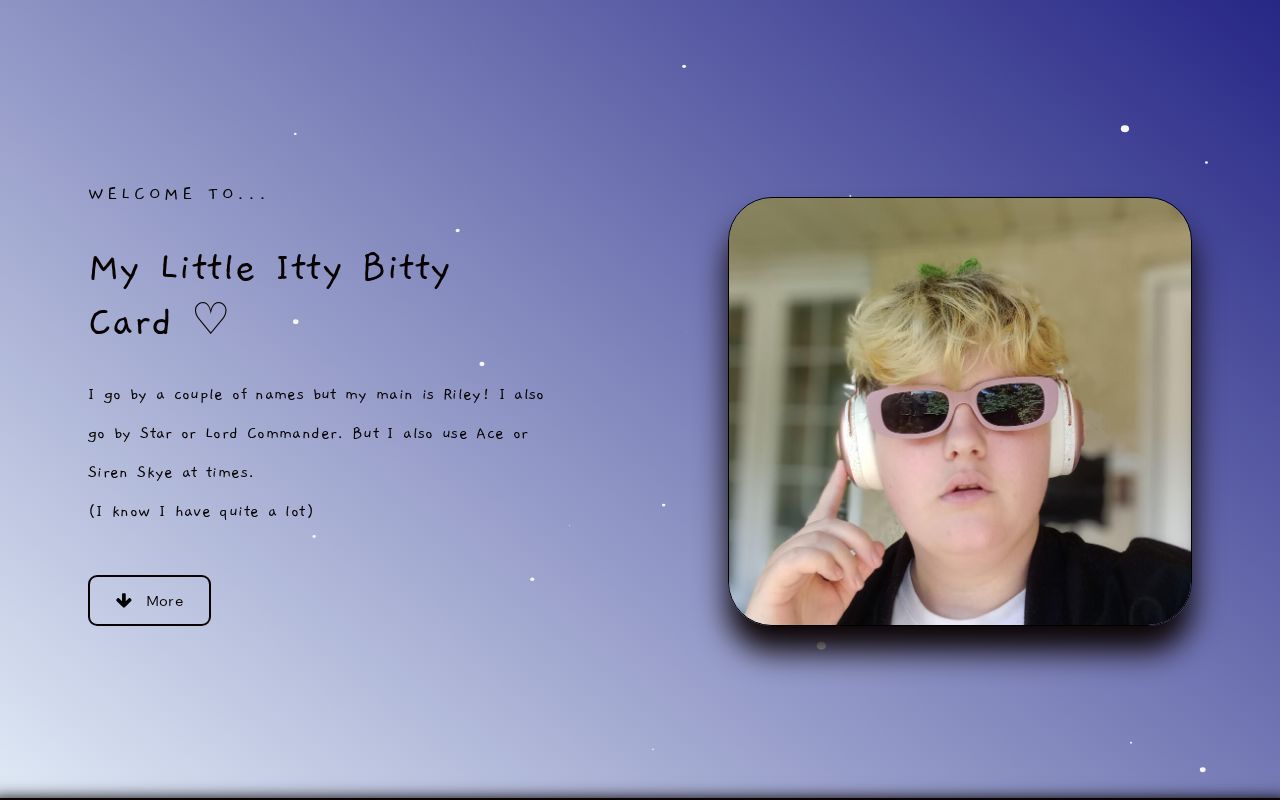 Itty Bitty Card OwO